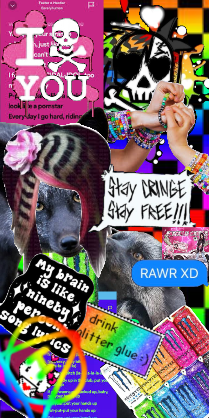 scene silver fox collage !! - ibisPaint