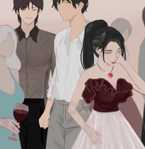 Jamuan Malam - ibisPaint