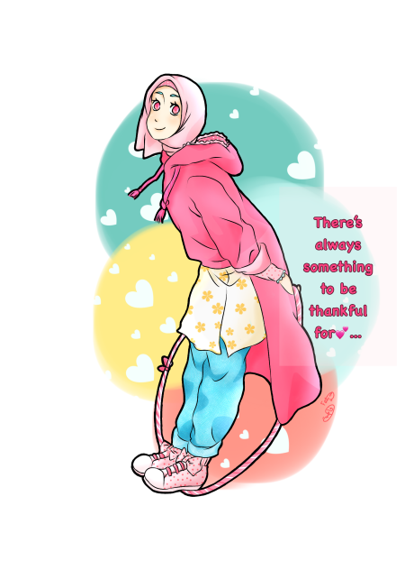 Be thankful,be happy😁💕 - ibisPaint