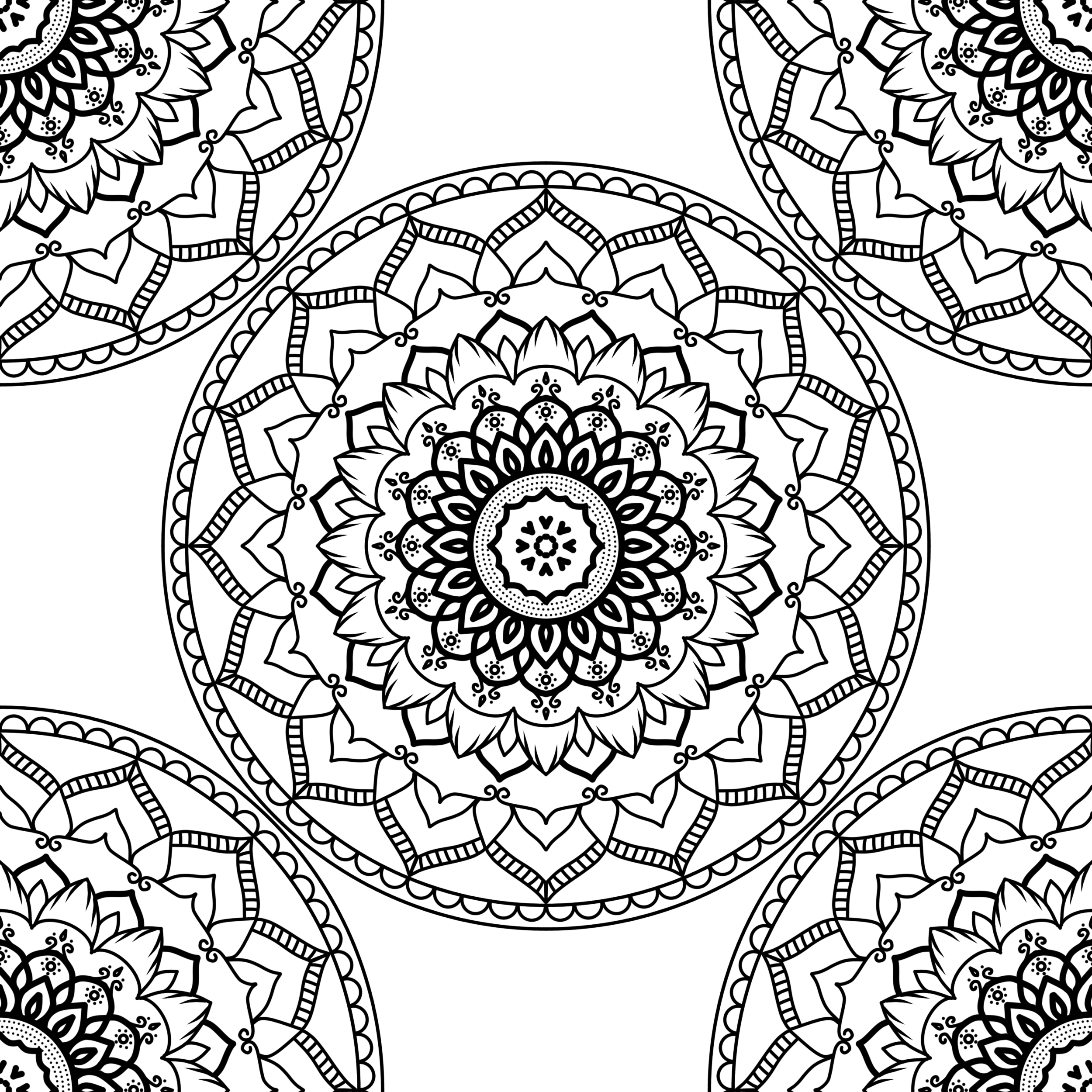 Mandala 8 - ibisPaint