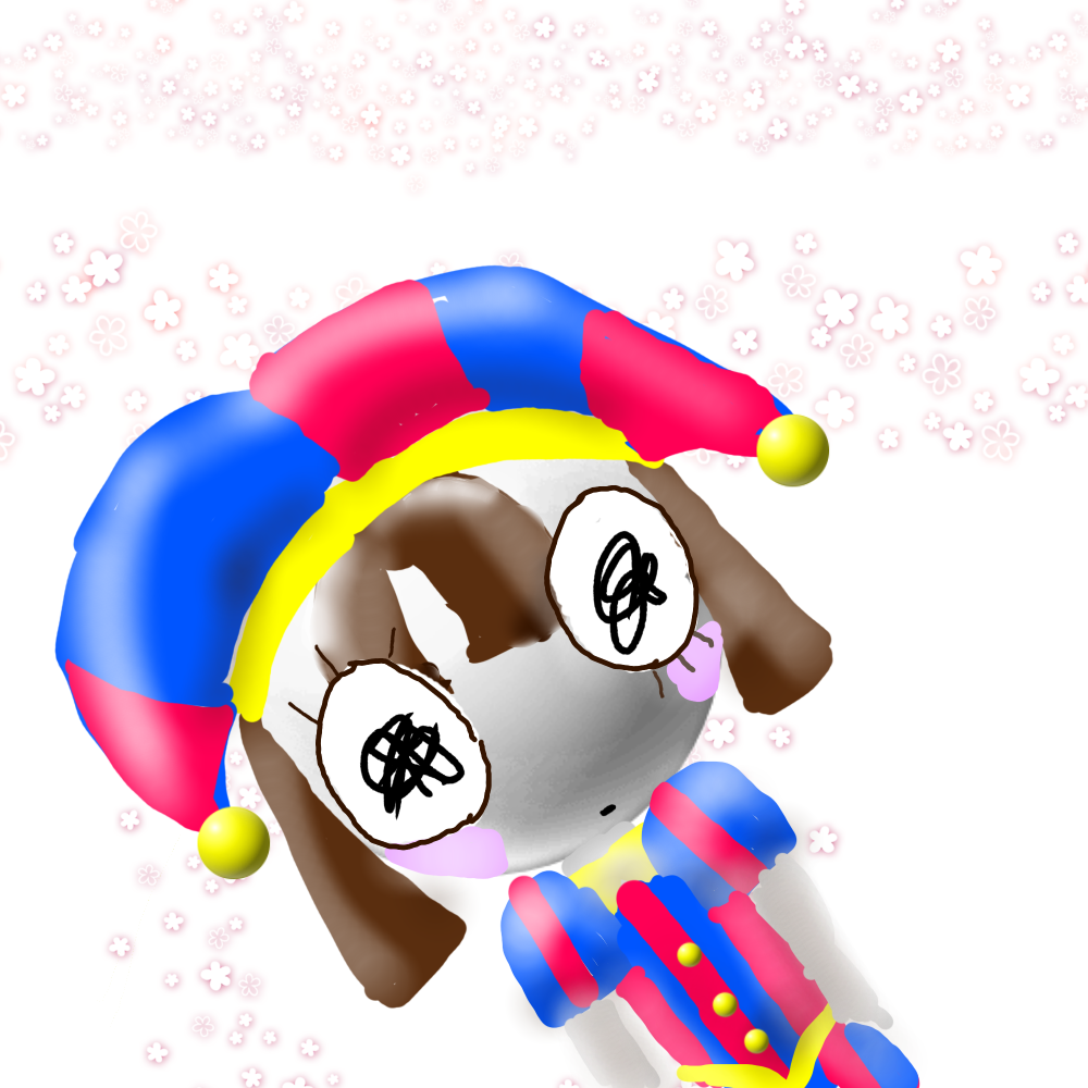 Ugly pomni - ibisPaint