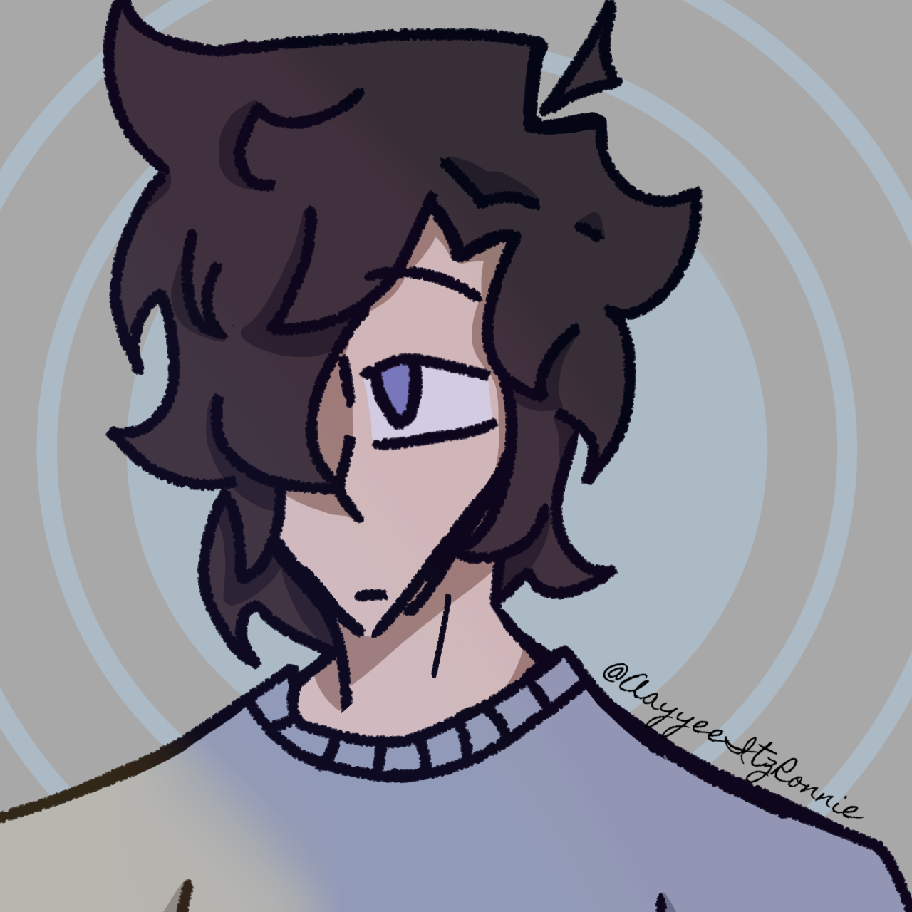 MICHEAL AFTON WITHOUT FOXY MASK 😦 - ibisPaint