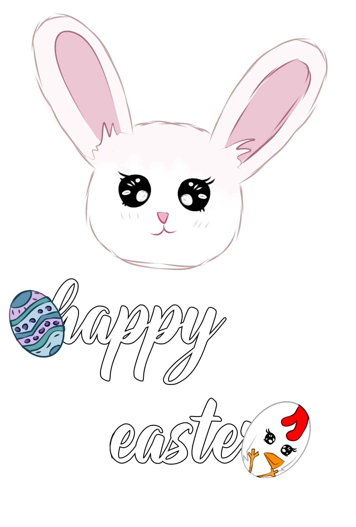happy easter y'all!! - ibisPaint