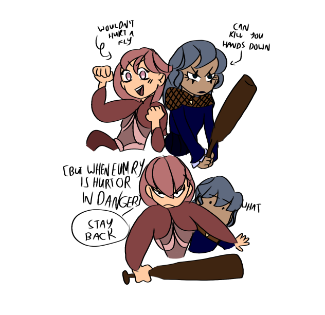 Red n blue duo ^^ - ibisPaint