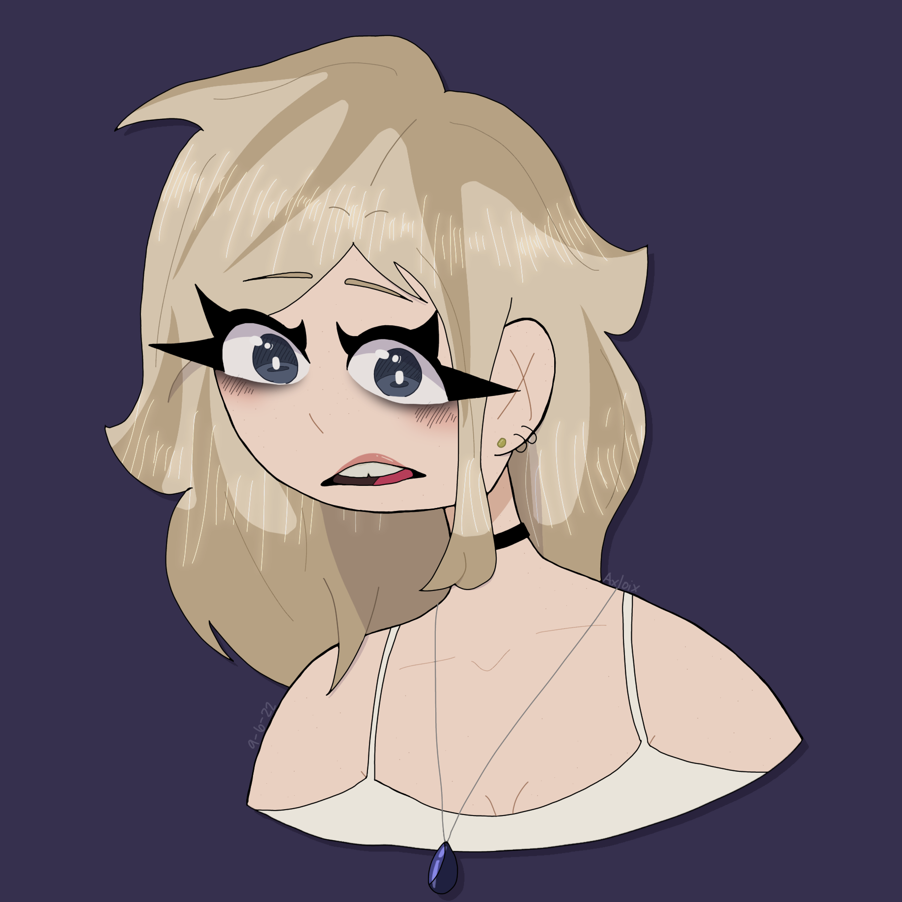 creepy-chan inspired🤍 - ibisPaint