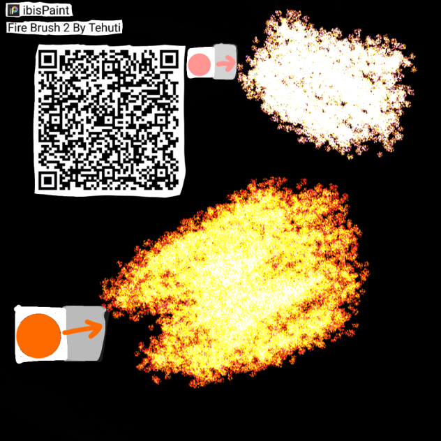 Fire brush🔥 - ibisPaint