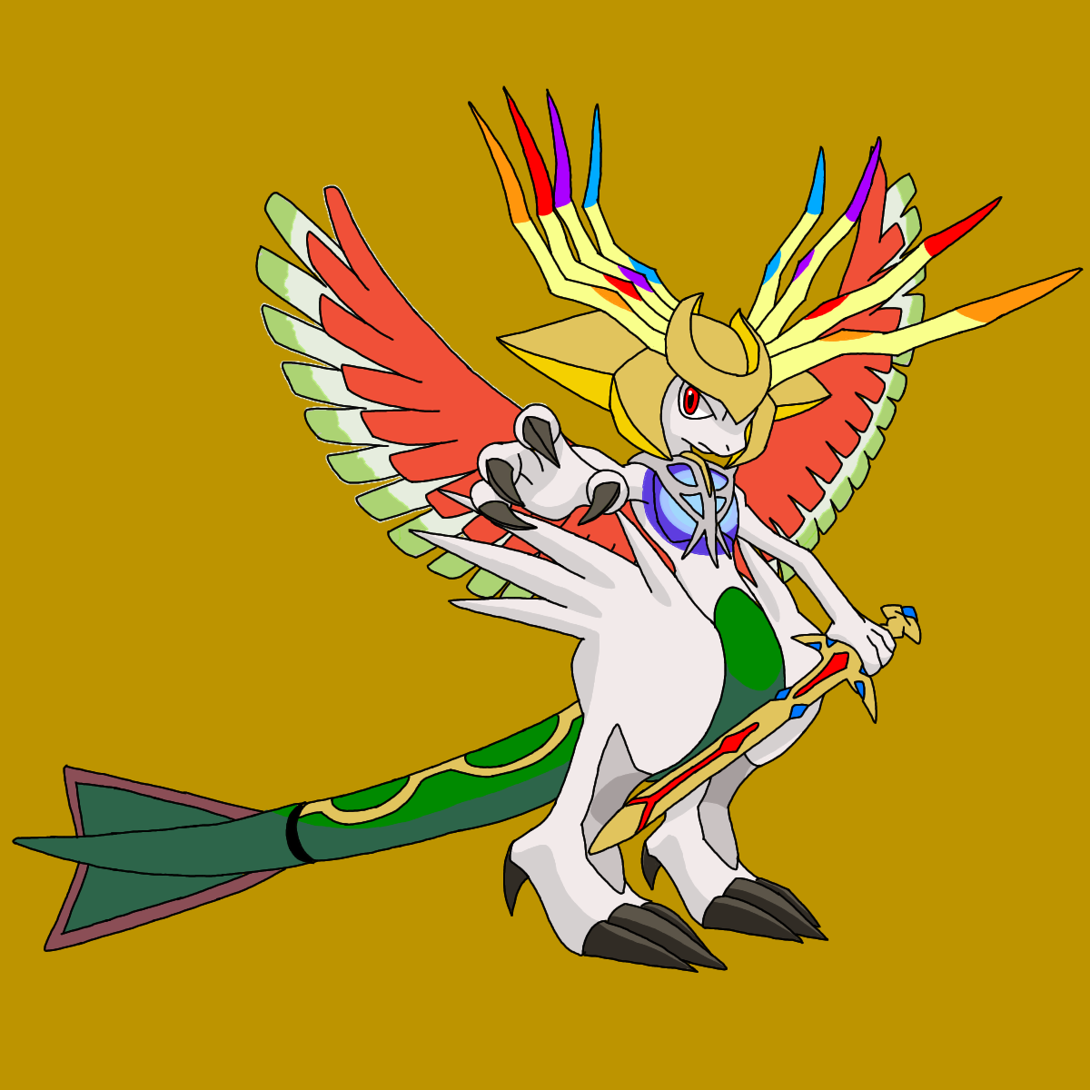 Legendary Pokemon Fusion - ibisPaint