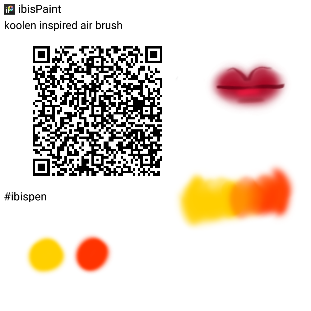 I made koolen's airbrush - ibisPaint