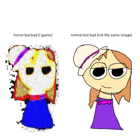 normal vs evil - ibisPaint