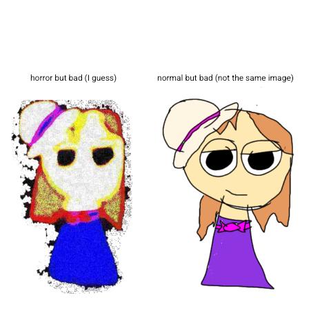 normal vs evil - ibisPaint