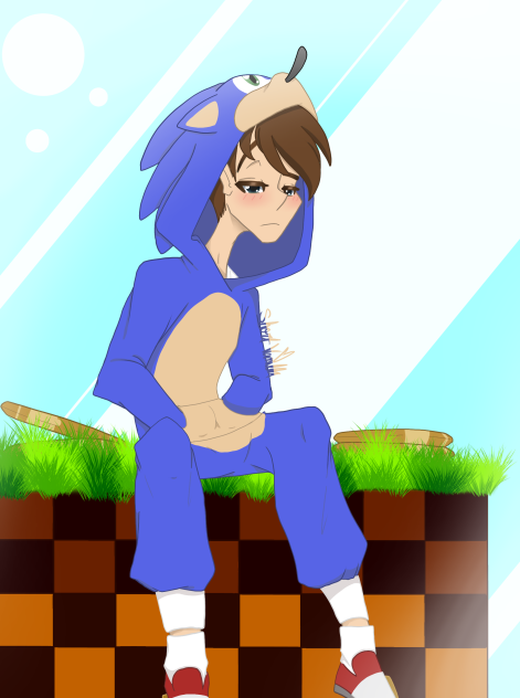 Connor eats pants! - ibisPaint