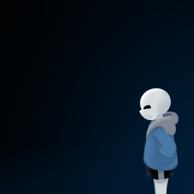 Sans animation (undertale) - ibisPaint