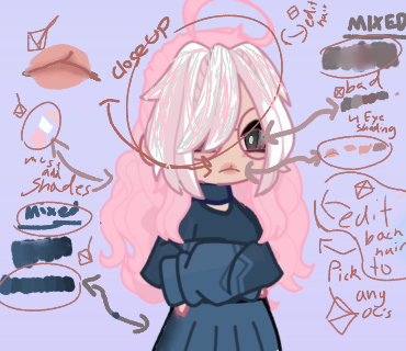 first time editing hack - ibisPaint