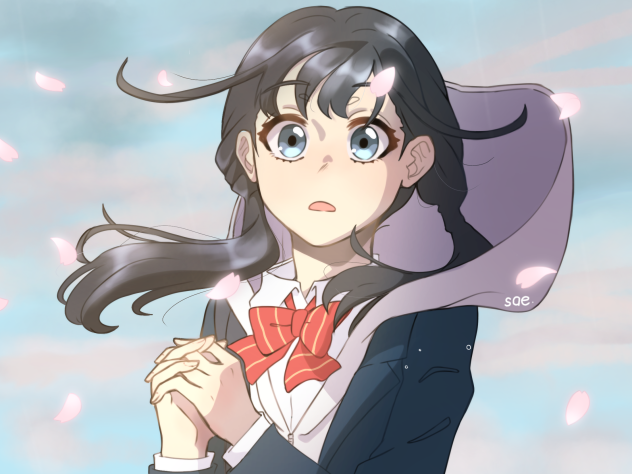 hina amano - weathering with you - ibisPaint