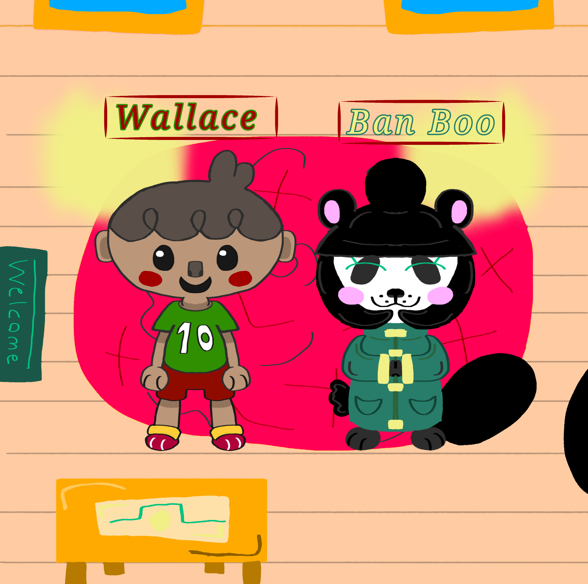 Wallace and Ban Boo - ibisPaint