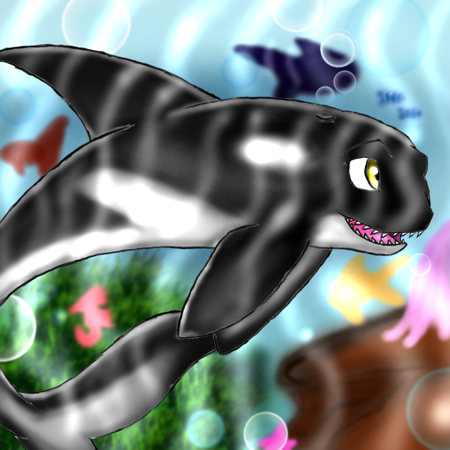 An orca - ibisPaint