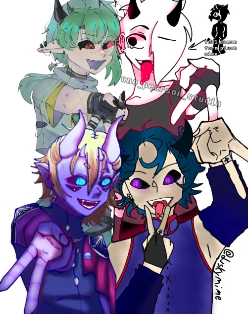 demon collab full!! - ibisPaint