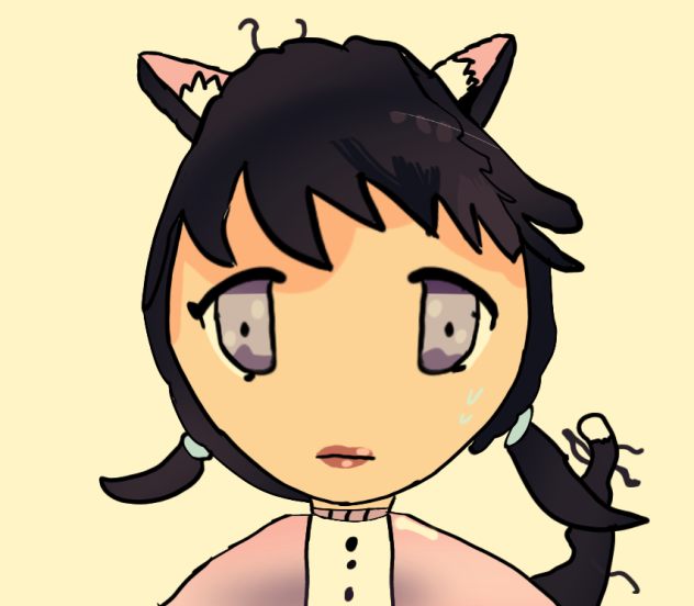 this looks like meowbahh (meowtrash)😱 - ibisPaint