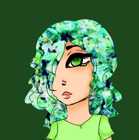 Green illusions - ibisPaint