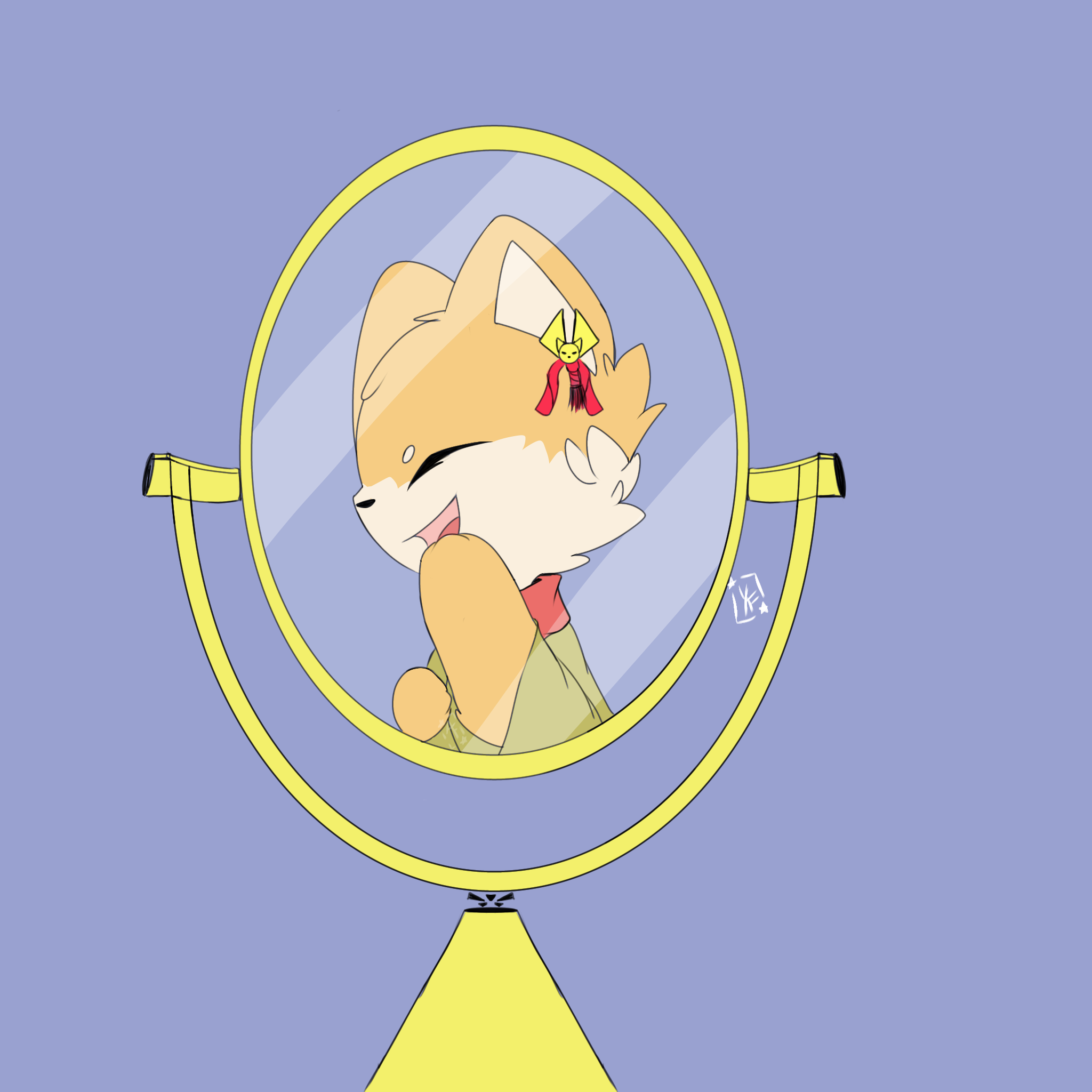 Mirror Fox - ibisPaint