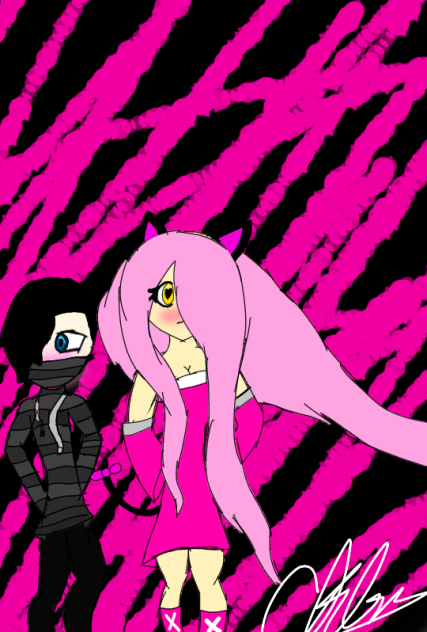 Kawaii~Chan and Zane~Cun - ibisPaint