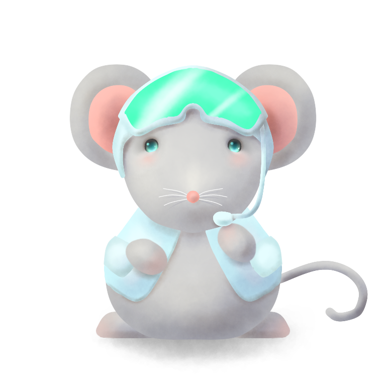 サイバーねずみくん Engineer - ibisPaint