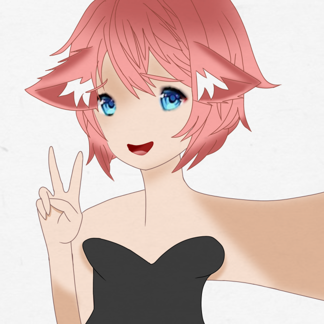 Cat girl sayori - ibisPaint