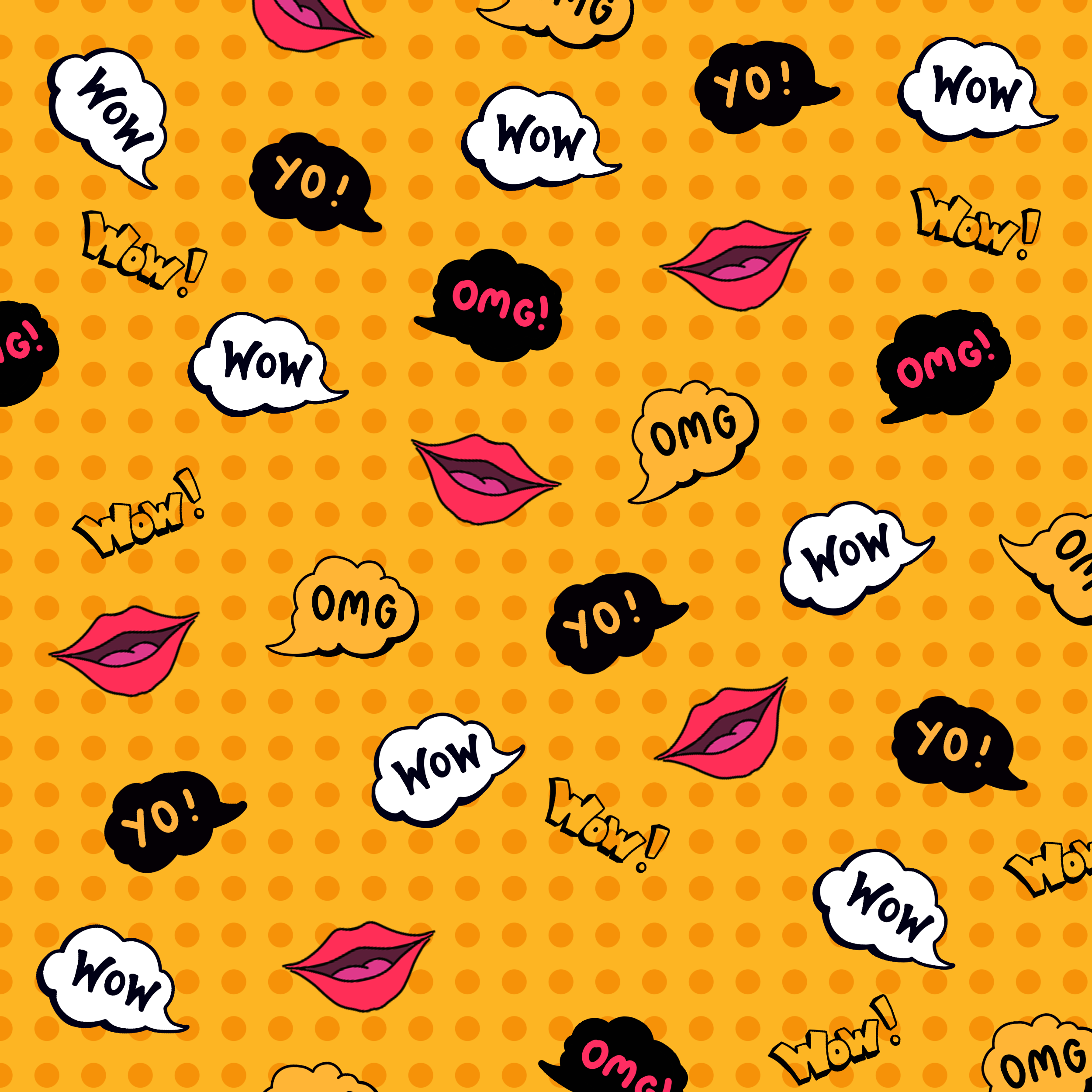 Retro Pattern - ibisPaint