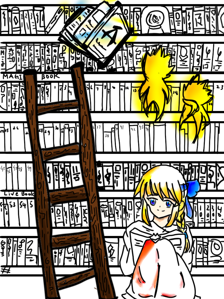 library girl - ibisPaint