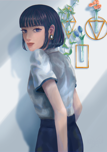 Poker face II - ibisPaint