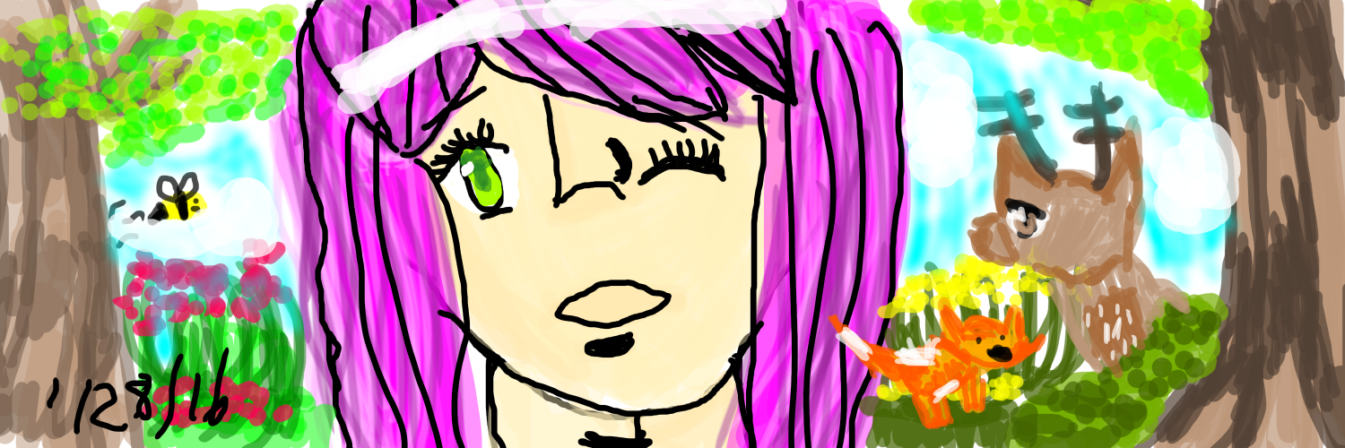 girl is in wild - ibisPaint