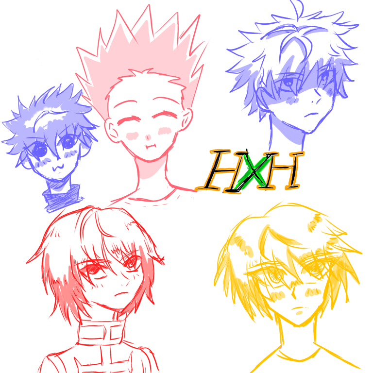 Hunter x Hunter sketch - ibisPaint
