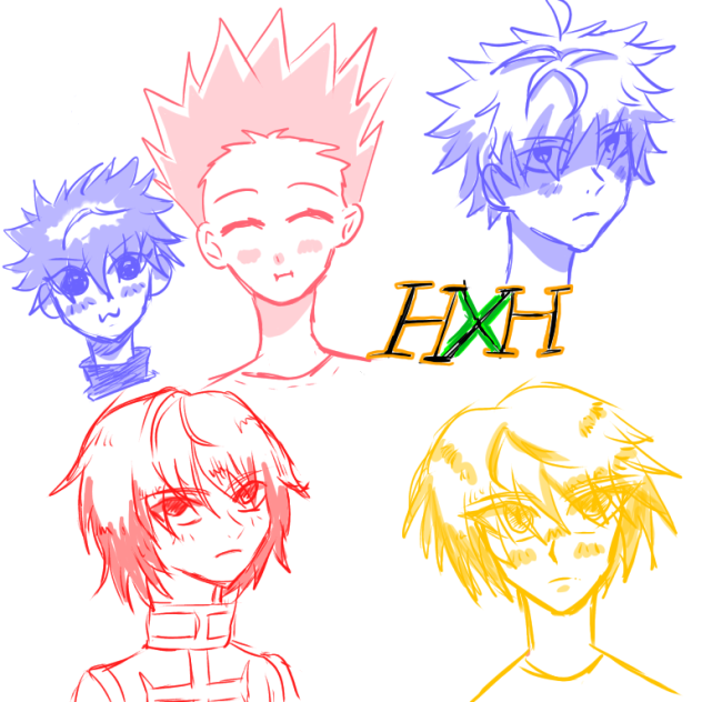 Hunter x Hunter sketch - ibisPaint