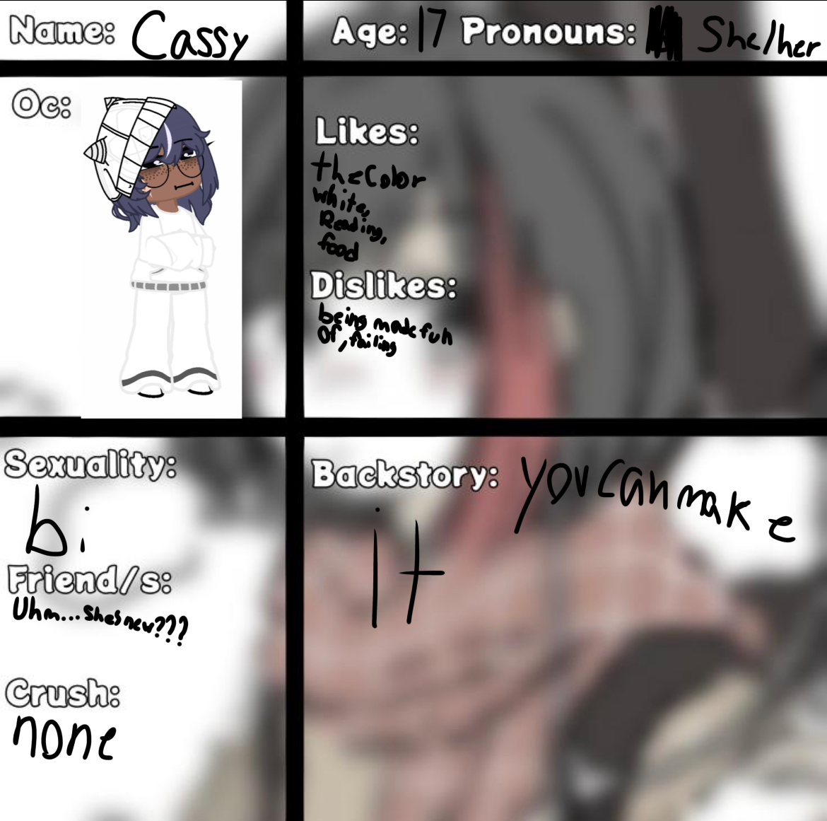 Cassy for idk a name this comic yet - ibisPaint