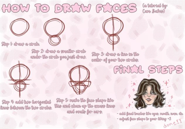 sketching faces tutorial ^^ - ibisPaint
