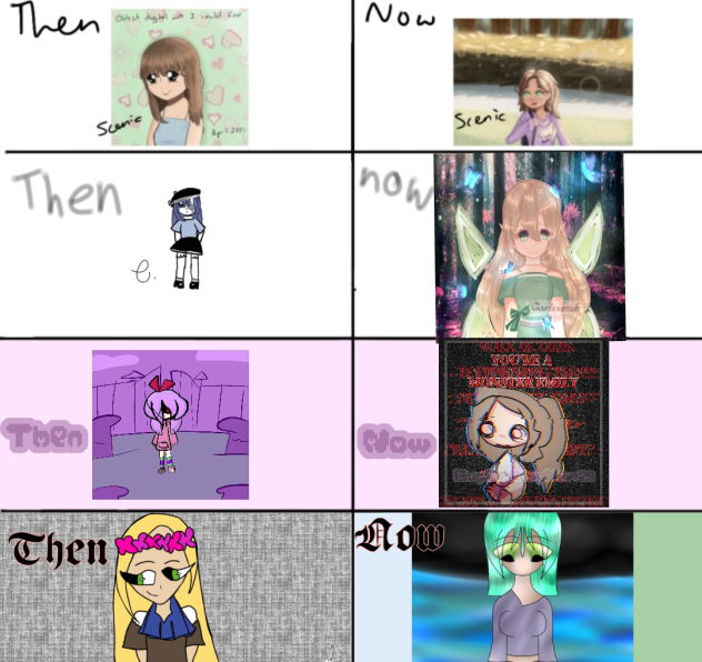 Then vs Now - ibisPaint