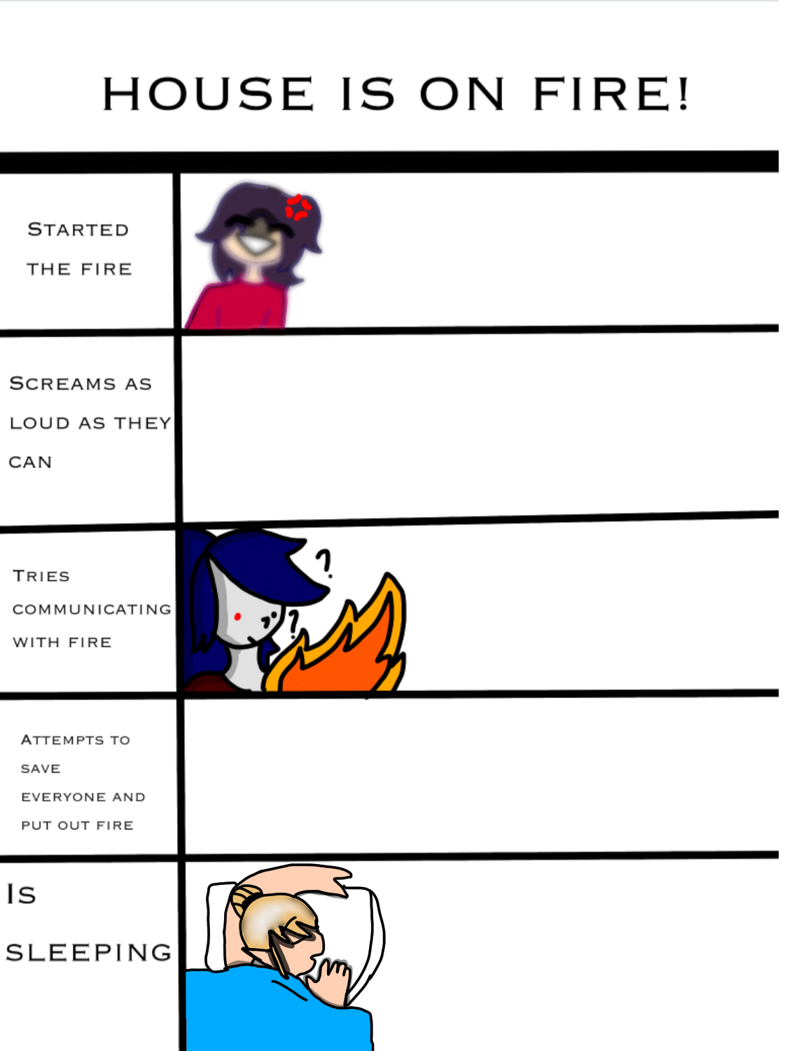 House on fire collab - ibisPaint