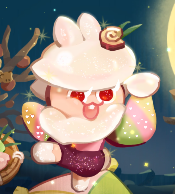 Moon rabbit cookie 🍪🐰 - ibisPaint