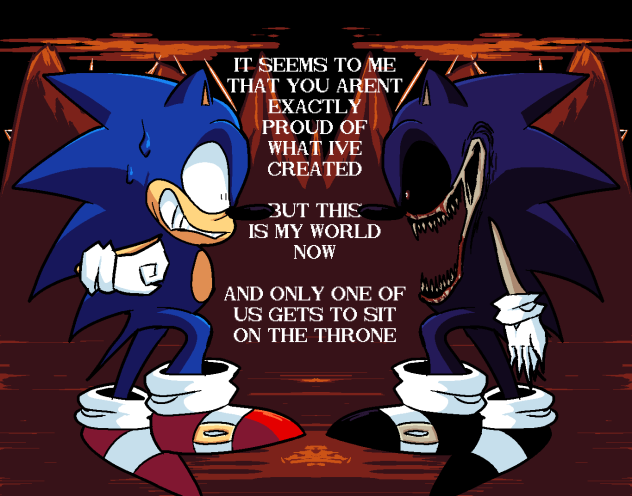 sonic vs .exe - ibisPaint