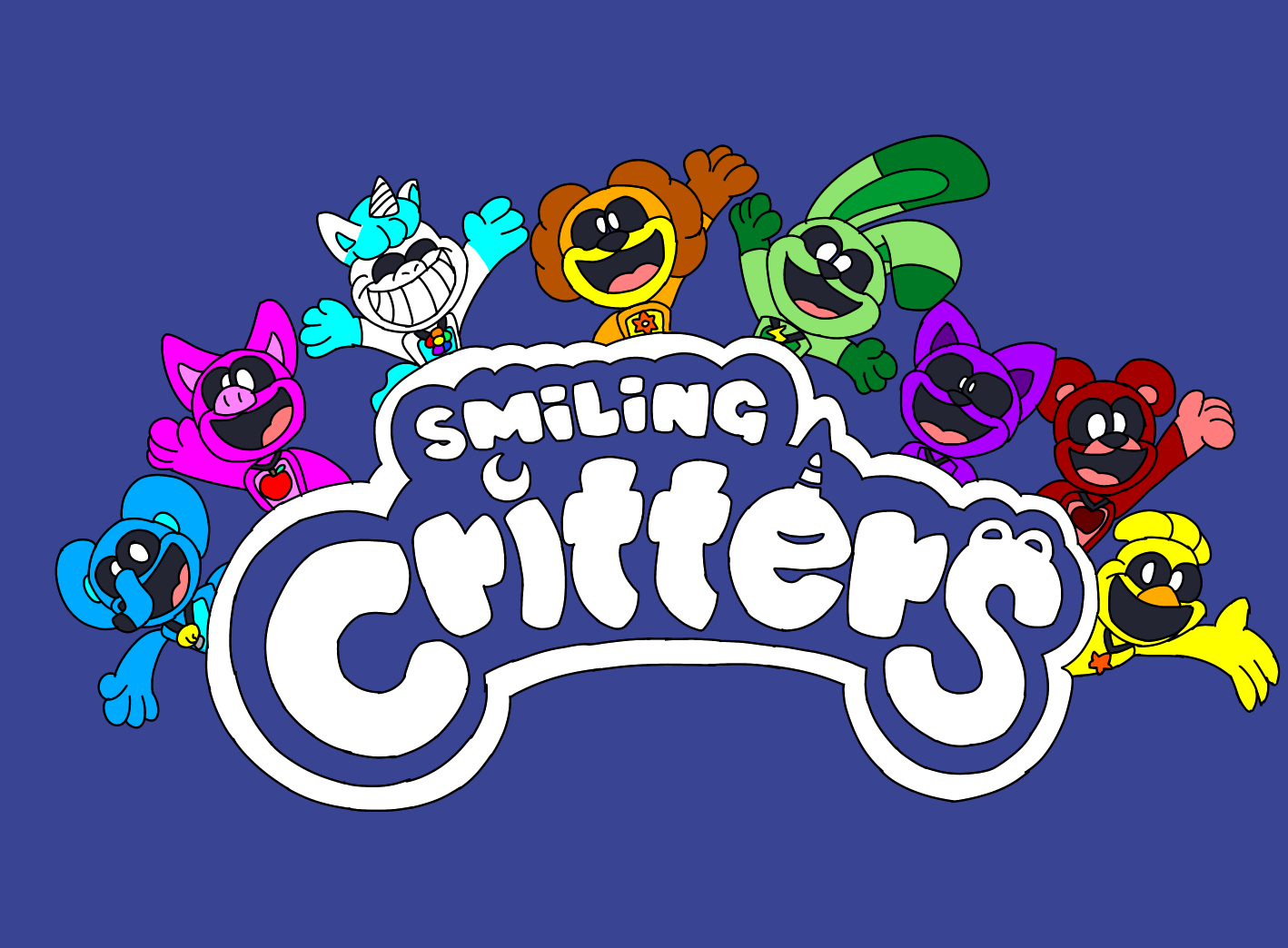 The Smiling Critters Logo - ibisPaint