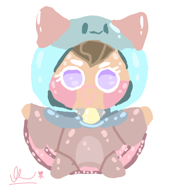 pancake cookie - ibisPaint