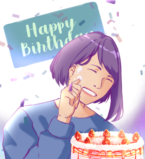 Kaede Tsukimiya Brithday - ibisPaint