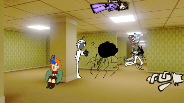 Back rooms collab - ibisPaint