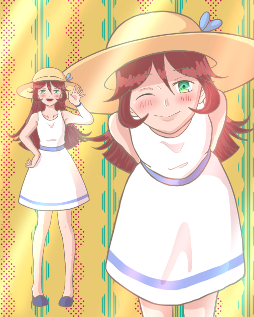 Hat girl - ibisPaint