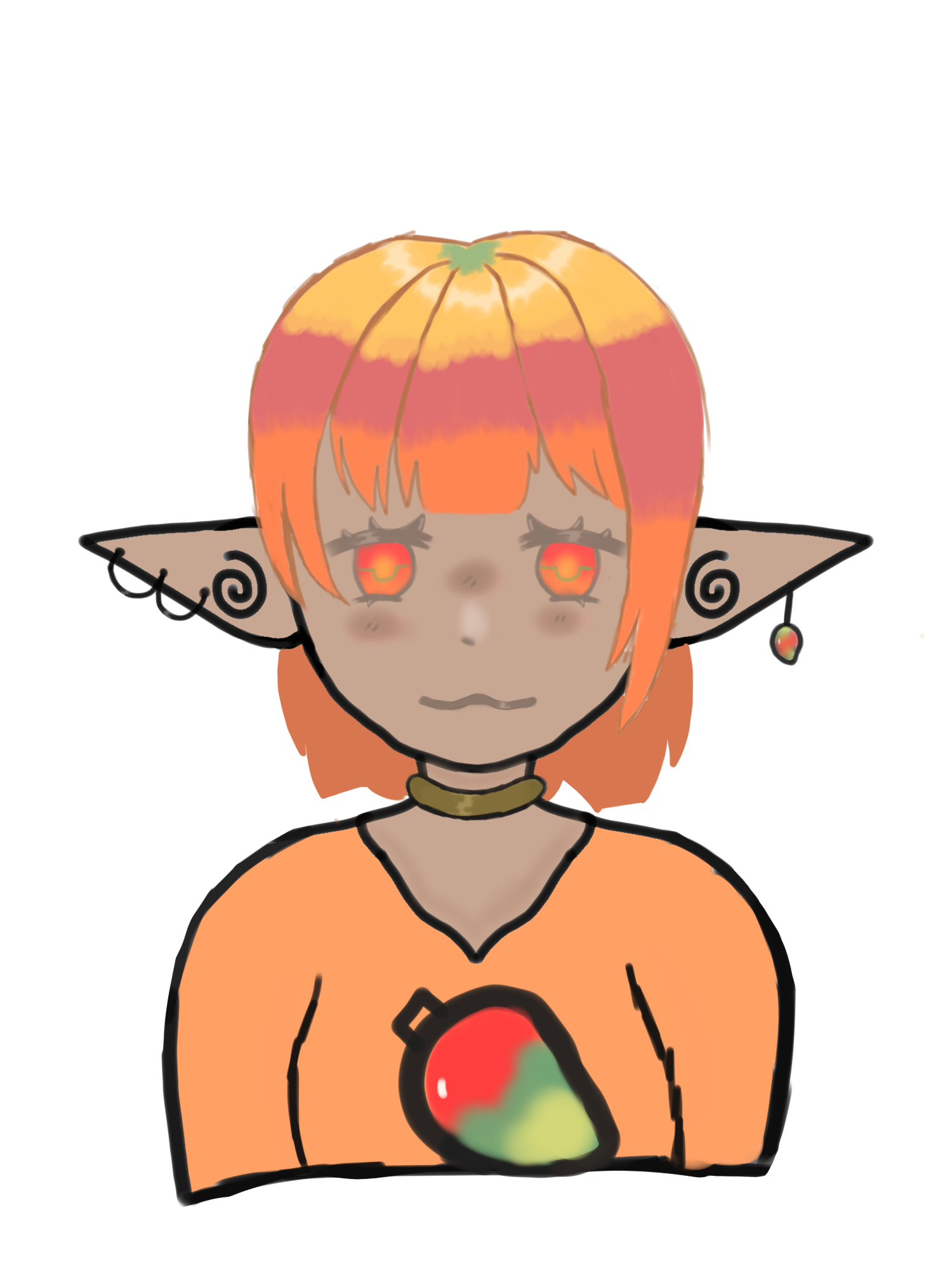 Mango girl - ibisPaint