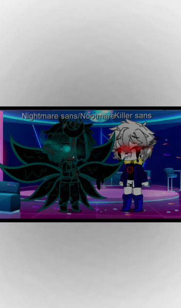 Nightmare sans x killer - ibisPaint