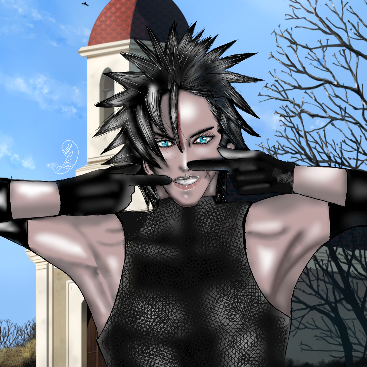 zack fair - ibisPaint