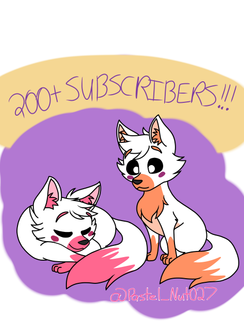 REDRAW! Funtime Foxy & Lolbit - ibisPaint