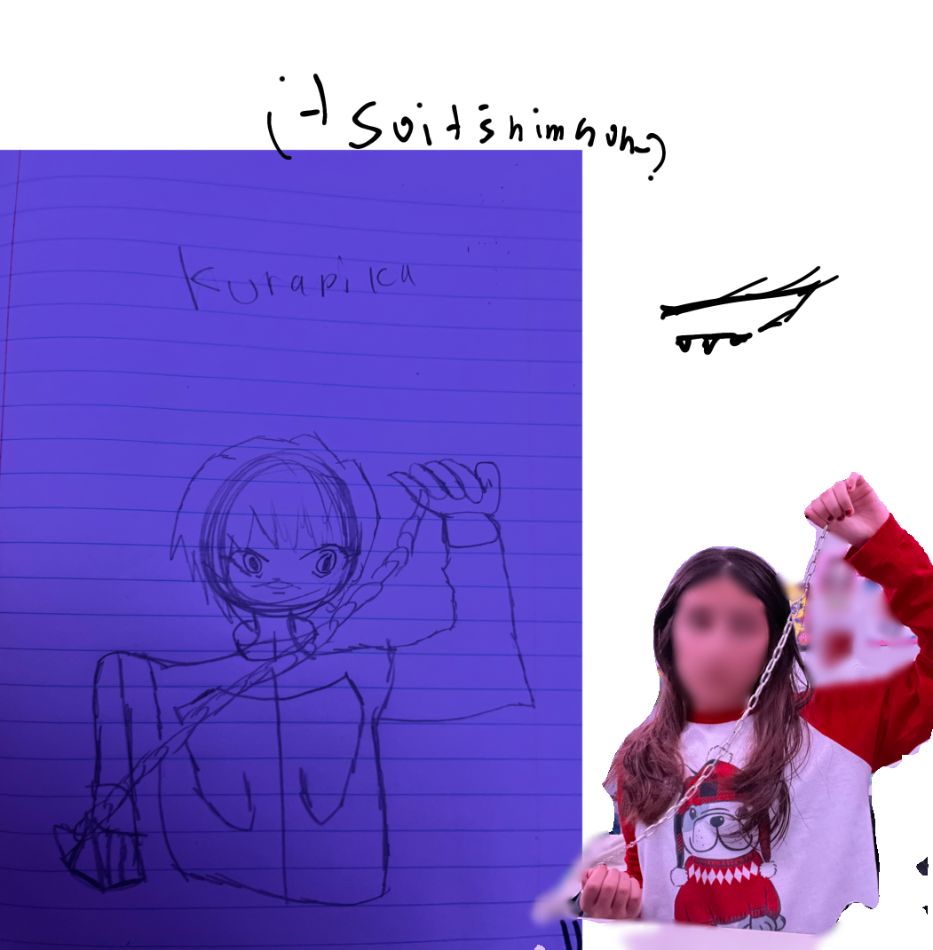 I drew him I didn’t wanna color Soo - ibisPaint