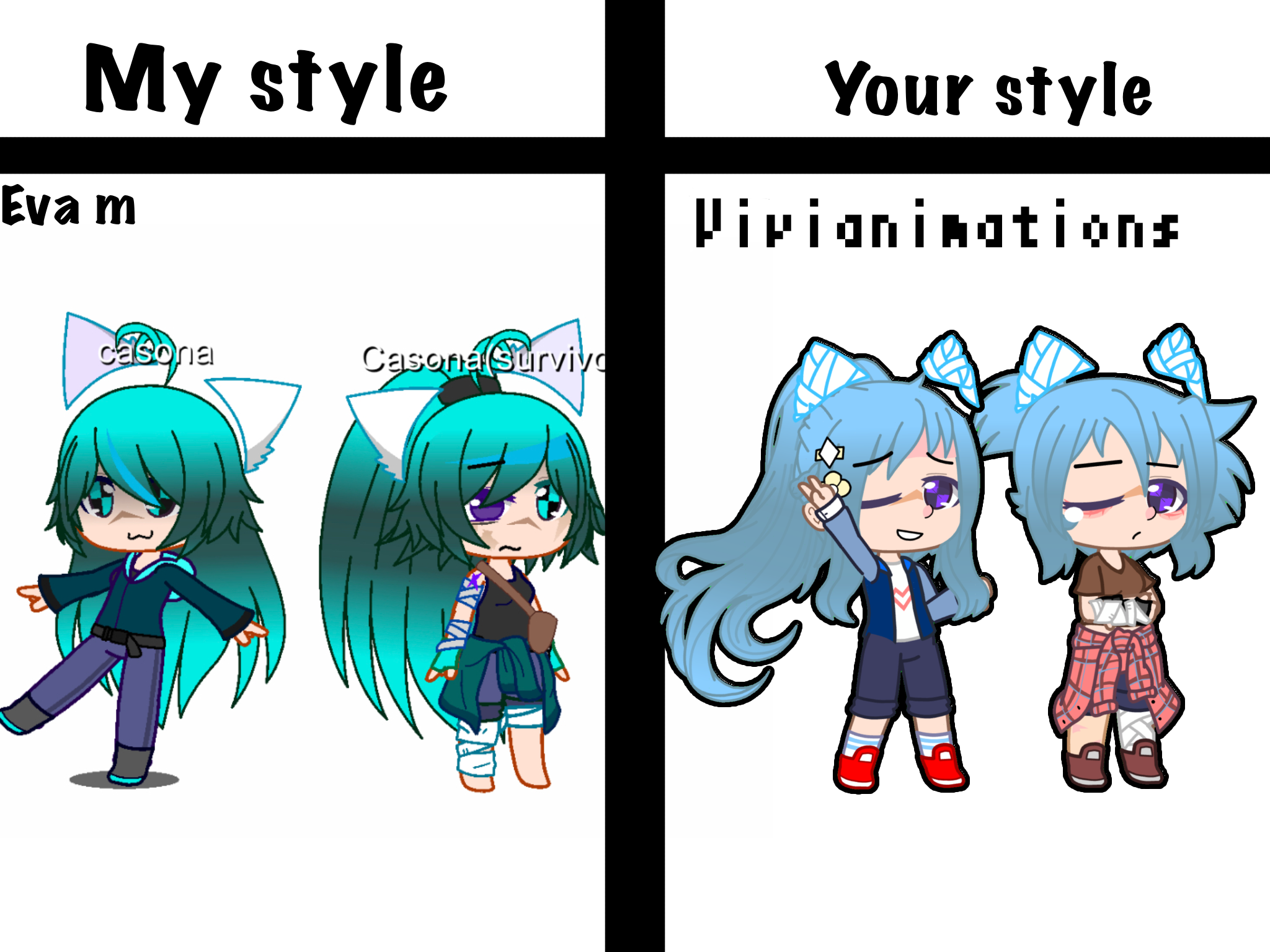My style vs. your style challenge! - ibisPaint